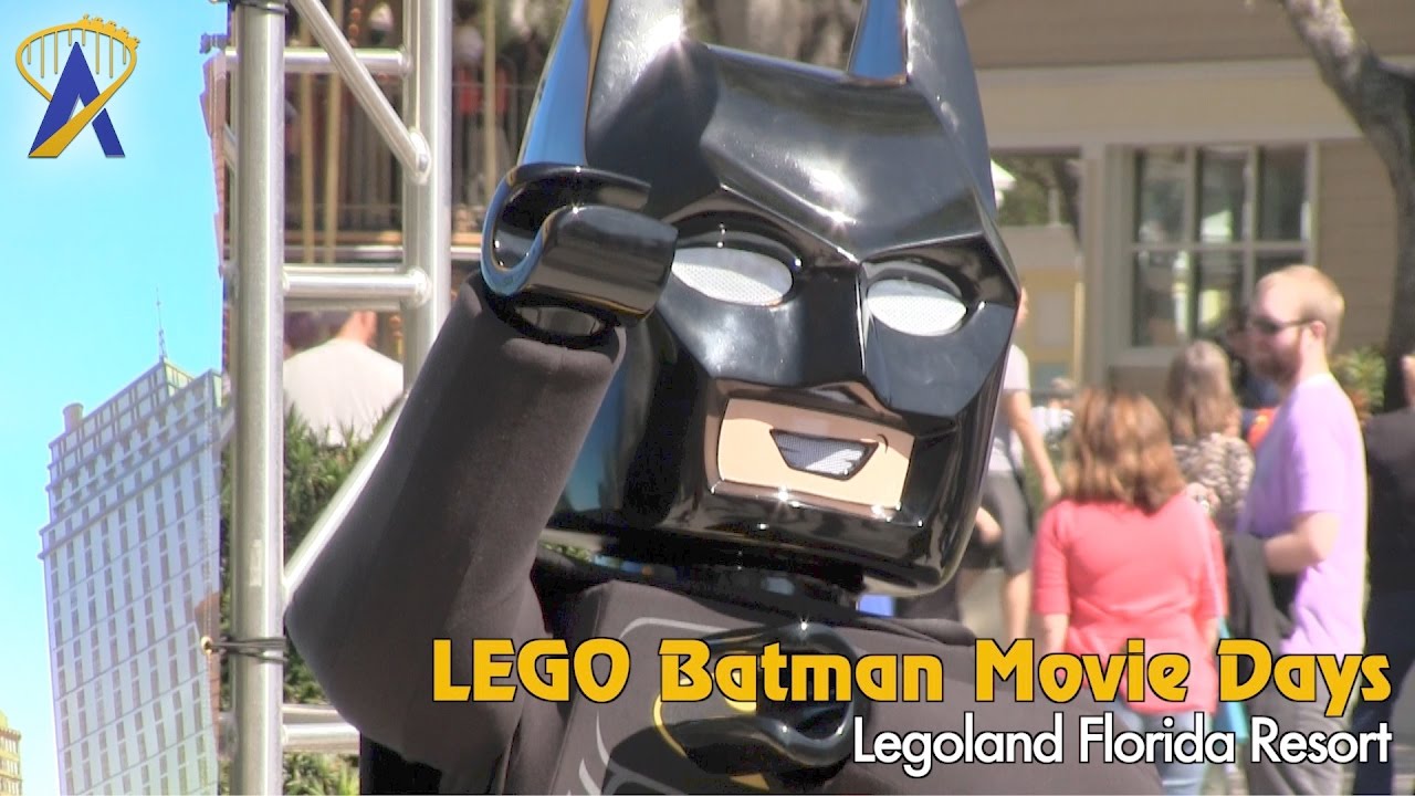 LEGO Batman Movie Days at Legoland Florida Resort - YouTube
