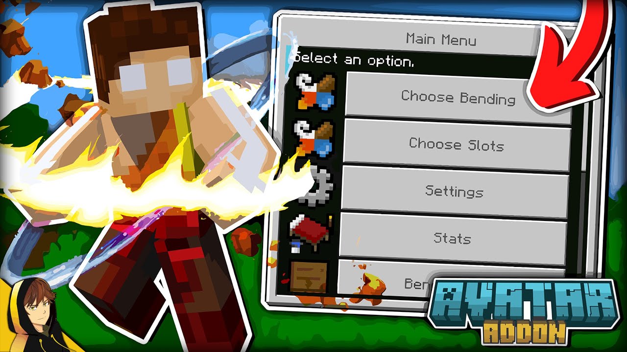 The ULTIMATE Avatar ADDON you've NEVER SEEN for MINECRAFT!?! - YouTube