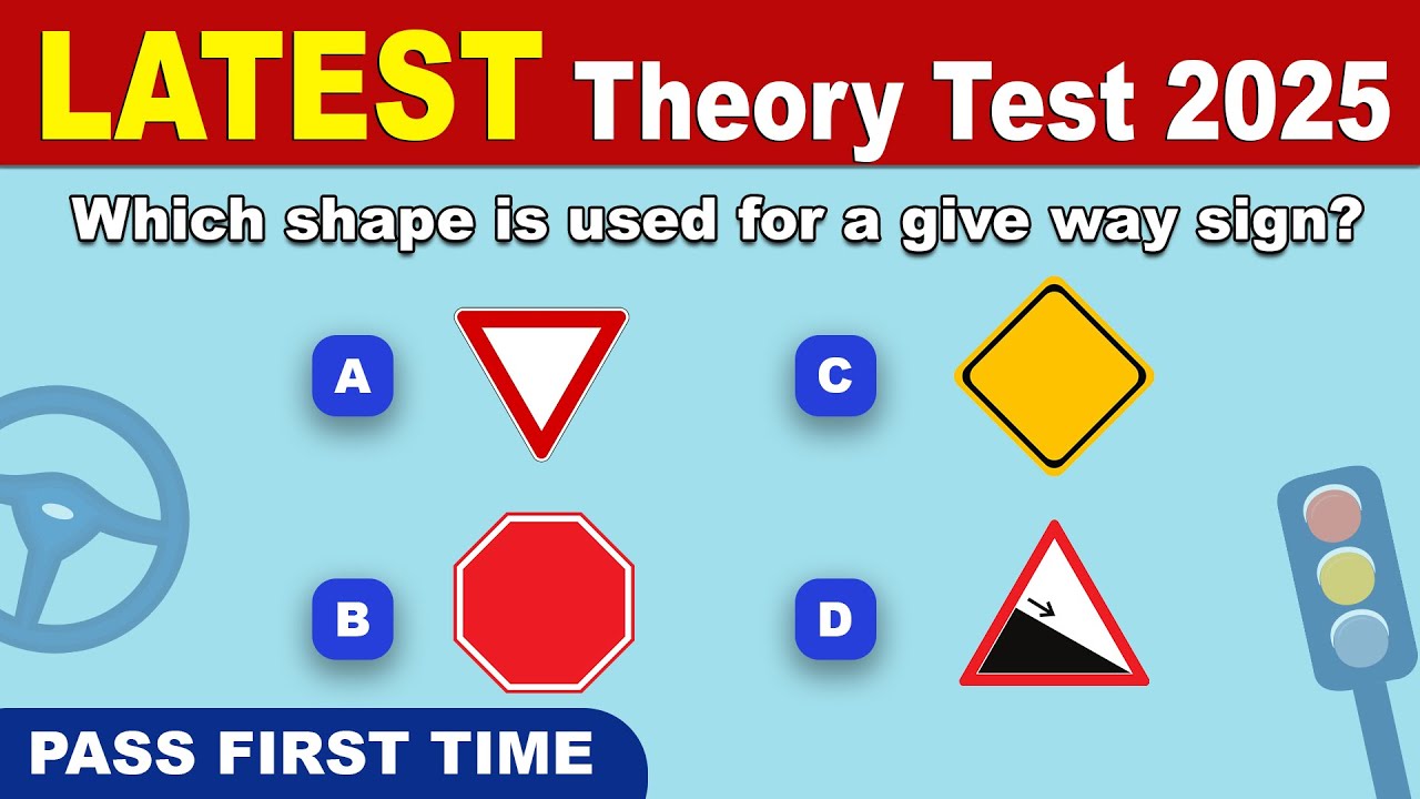 Theory Test 2025 UK | Pass Your Test Easily With DVSA Practice | PASS ...