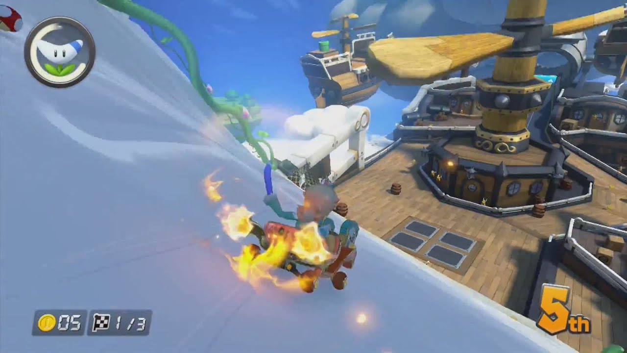Mario Kart 8: Cloudtop Cruise [1080 HD] - YouTube