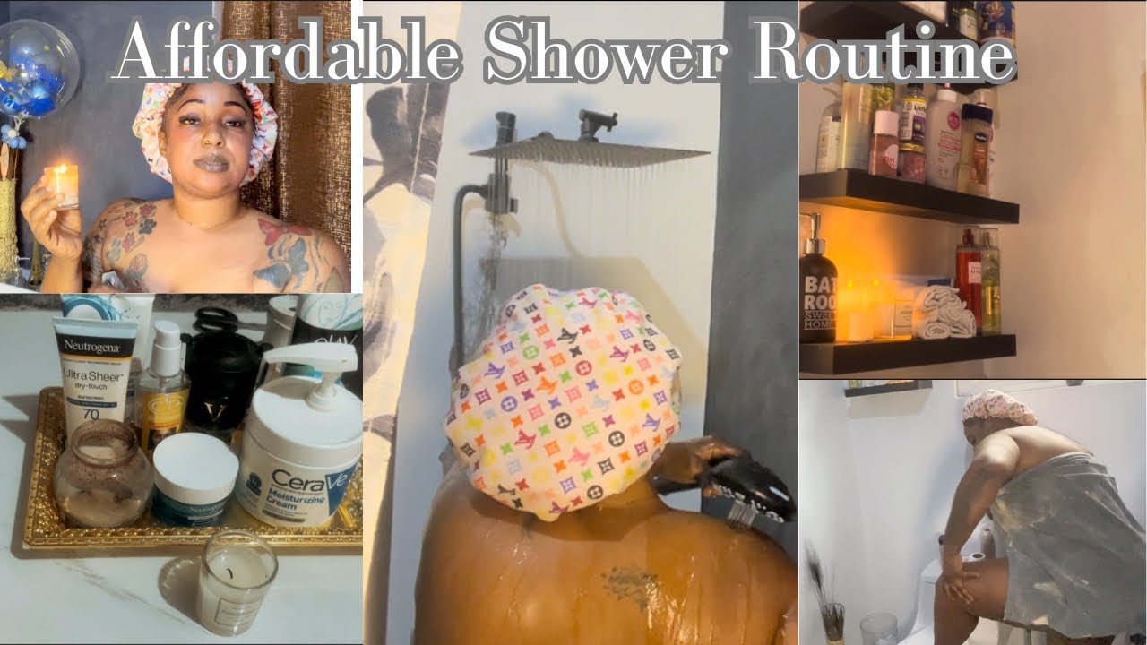 AFFORDABLE SHOWER ROUTINE | HYGIENE | SELF CARE | BODY AND SKINCARE # ...