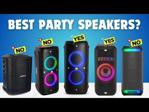 Best Party Speakers 2026 | The 5 Best Party Speakers Review