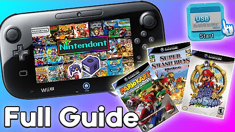 Wii U modding - YouTube