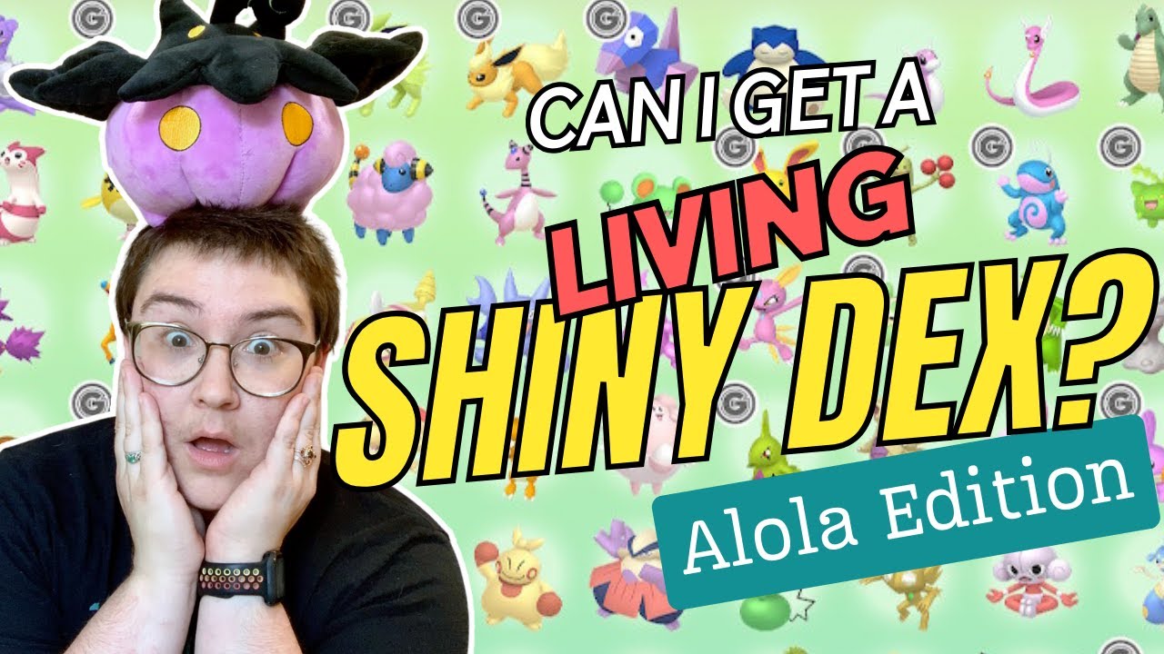 Can I get a Living Shiny Dex- Alola Edition? Shiny Hunting Alolan ...