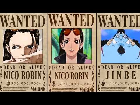 Straw Hat Crew Bounties After Wano & Egghead Arcs! #onepiece #luffy ...