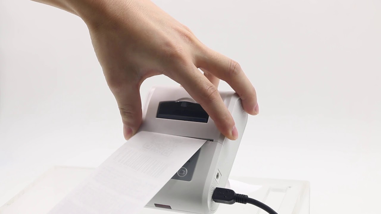58mm portable mobile mini ticket printer bluetooth thermal printer MSP ...