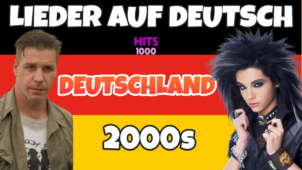 100 Songs in German from the 2000s - YouTube