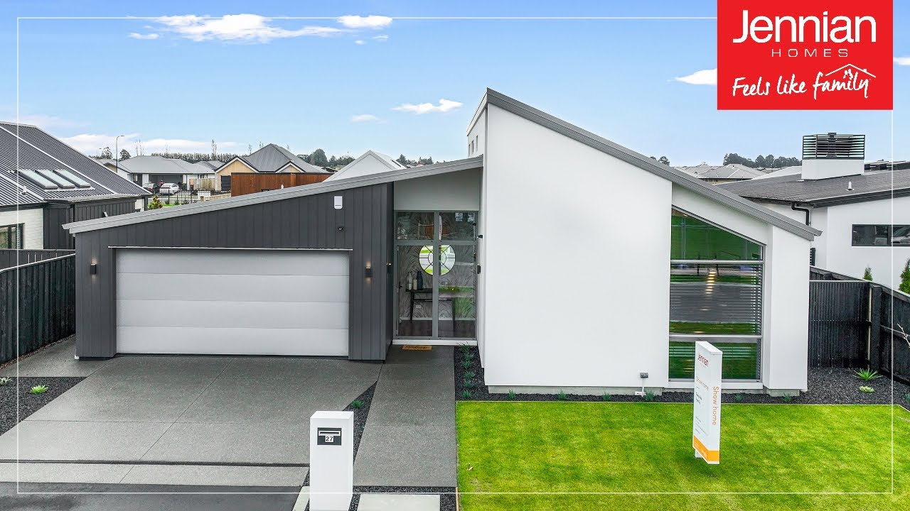 Jennian Homes Virtual Tour - 27 Finstock Way, Rolleston - YouTube