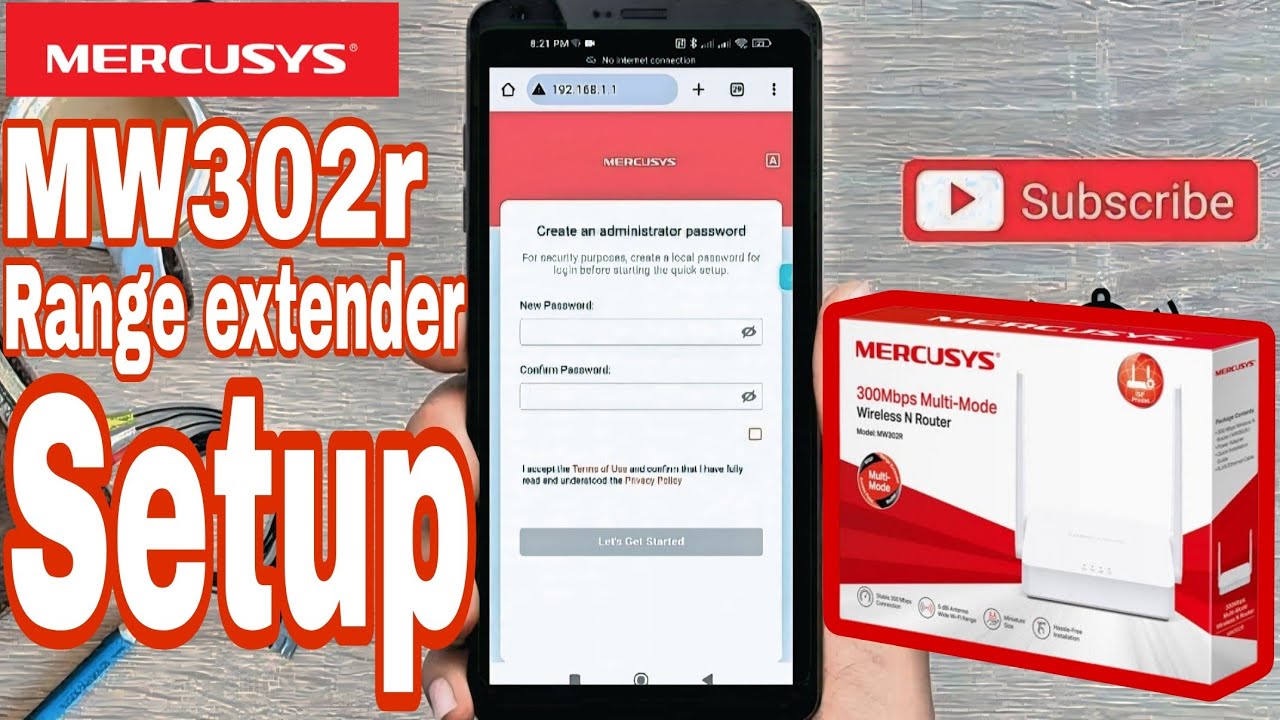 Mercusys Router Setup as Wireless Range Extender / Repeater (Bridge ...