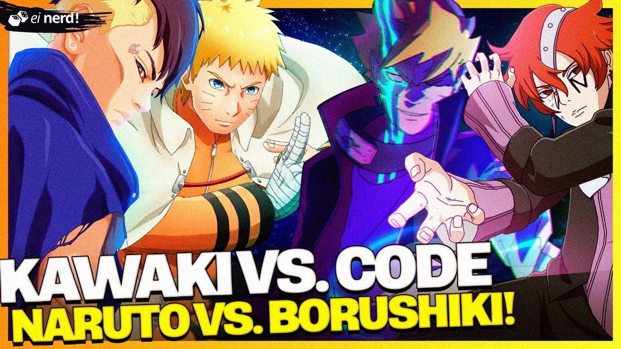 NARUTO CHEGA NA BAGUNÇA! NARUTO E KAWAKI VS. CODE E BORUSHIKI ...
