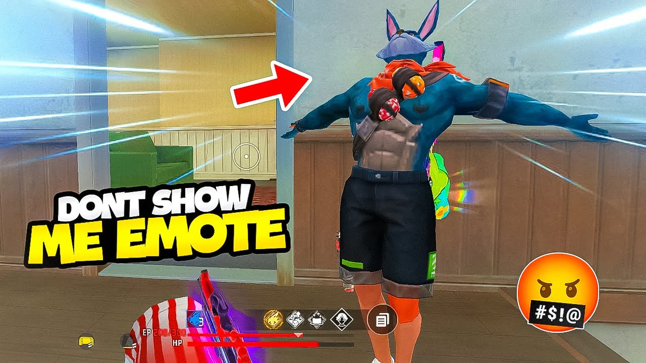 Emote 😡 I Gave Him a SHOCK! ⚡🔥 - YouTube