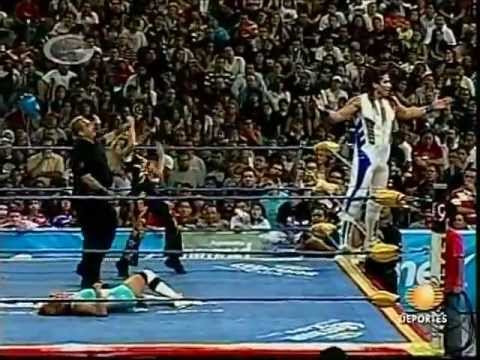 AAA: Fabi Apache, Aero Star vs. Sexy Star, Billy Boy, 2009/07/26 - YouTube