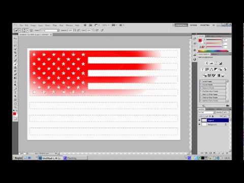 Create USA Flag on Photoshop - YouTube