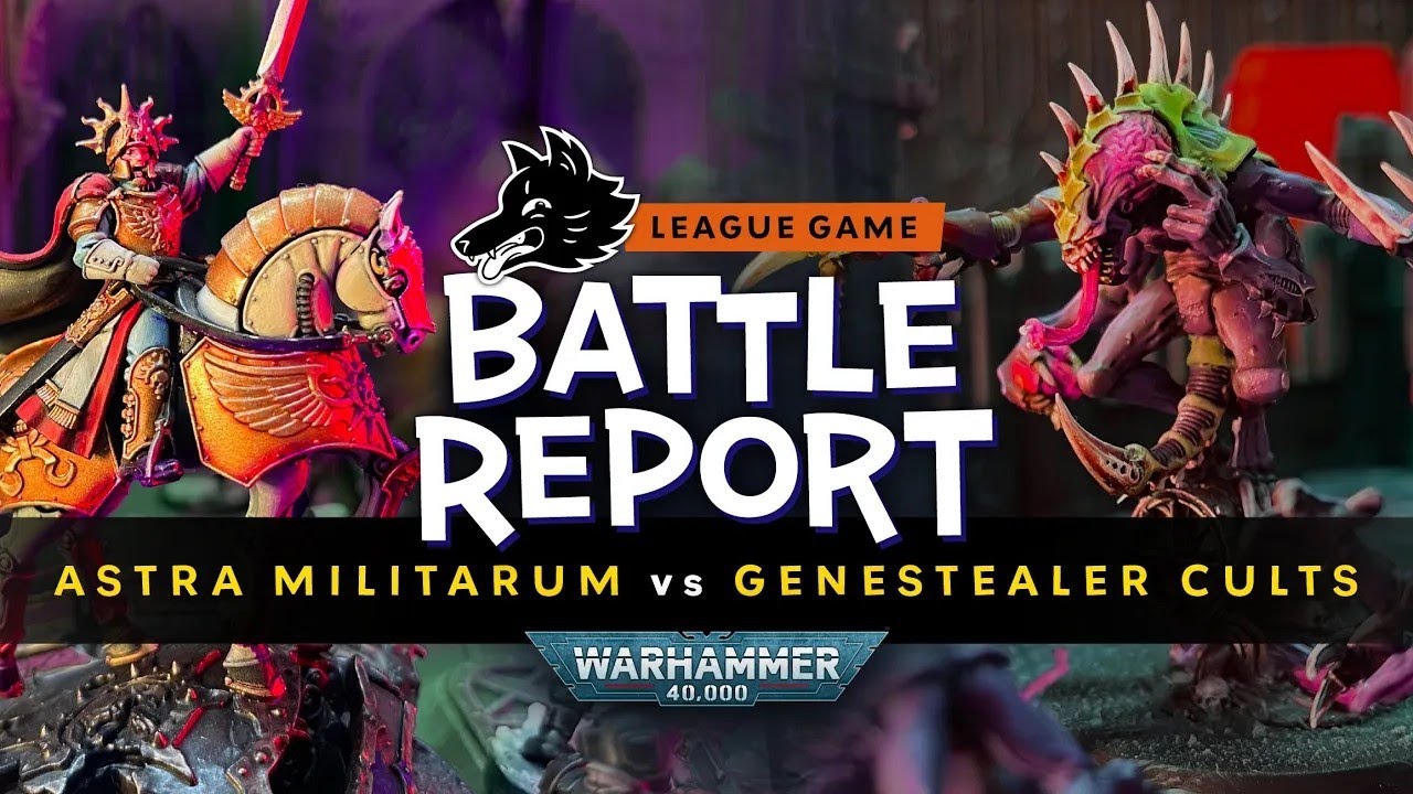 Genestealer Cults vs Astra Militarum — League Game 5. Warhammer 40k ...