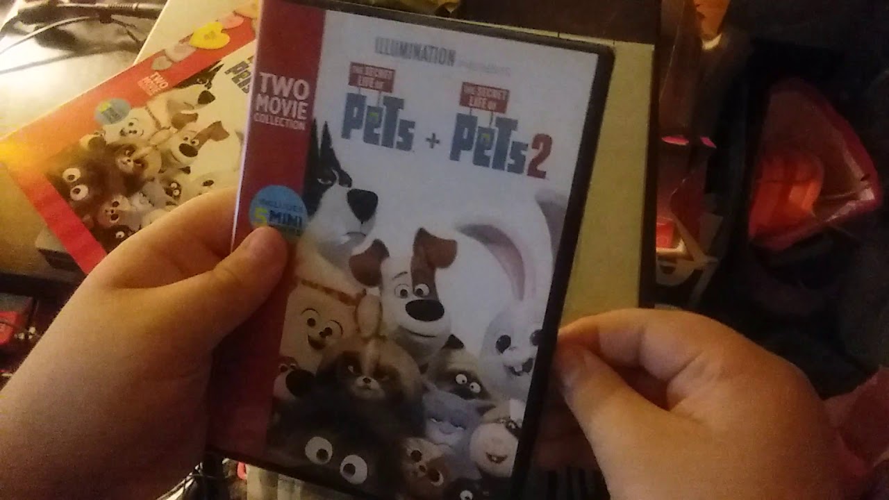 The Secret Life of Pets: 2-Movie Collection DVD Unboxing (New Version ...