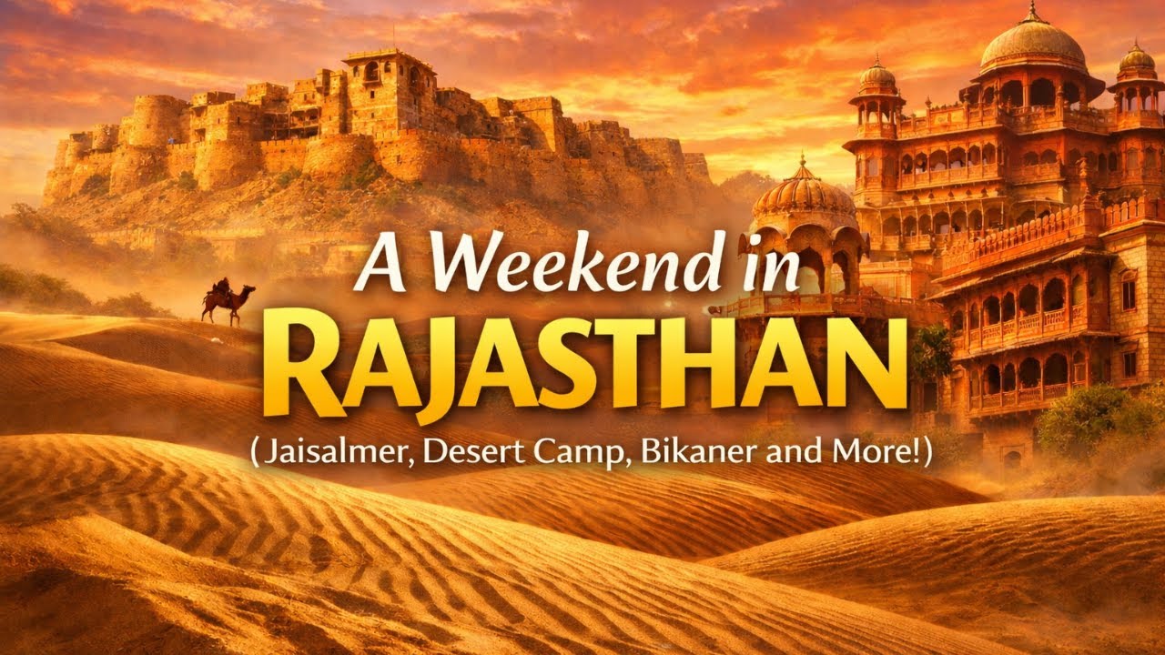 Exploring Rajasthan | ULTIMATE TRAVEL GUIDE (Forts, Desert Activities ...