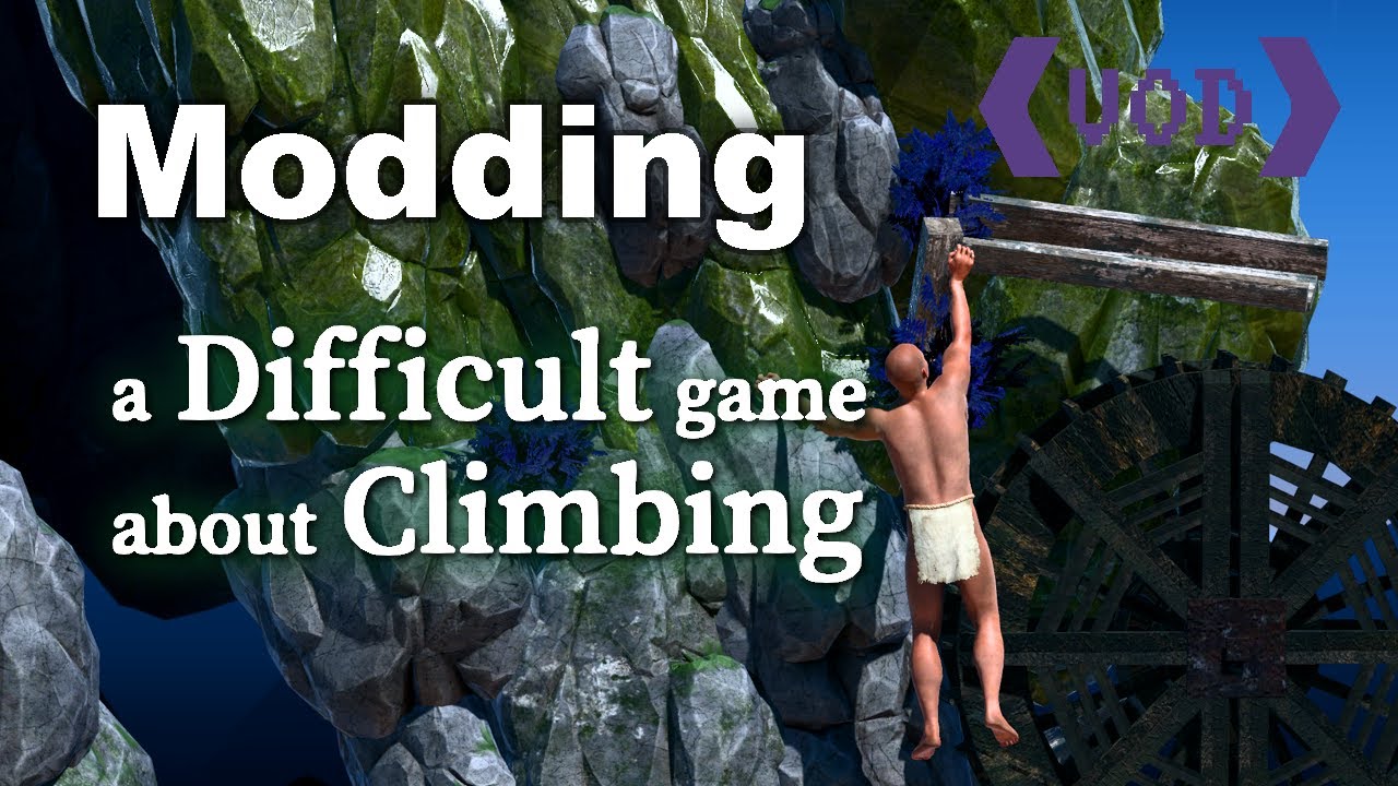 Modding 🧗 "a Difficult game about Climbing" (p2) - YouTube