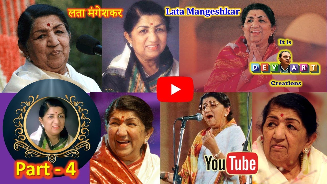Lata Mangeshkar Part 4 | Life Journey of Lata Mangeshkar | Hit Songs of ...