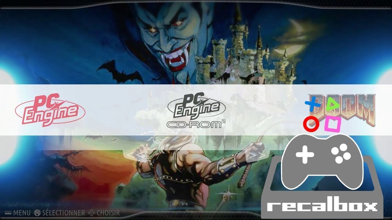 Recalbox ajouter des jeux pc engine cd - YouTube