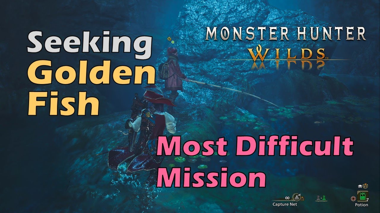 Seeking The Golden Fish - Monster Hunter Wilds Quest Guide - YouTube