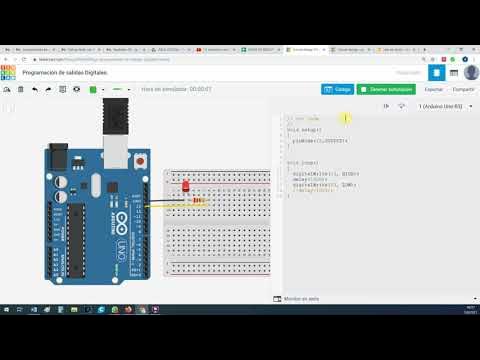 Introducción a programación en C/C++ para arduino || Salidas digitales ...
