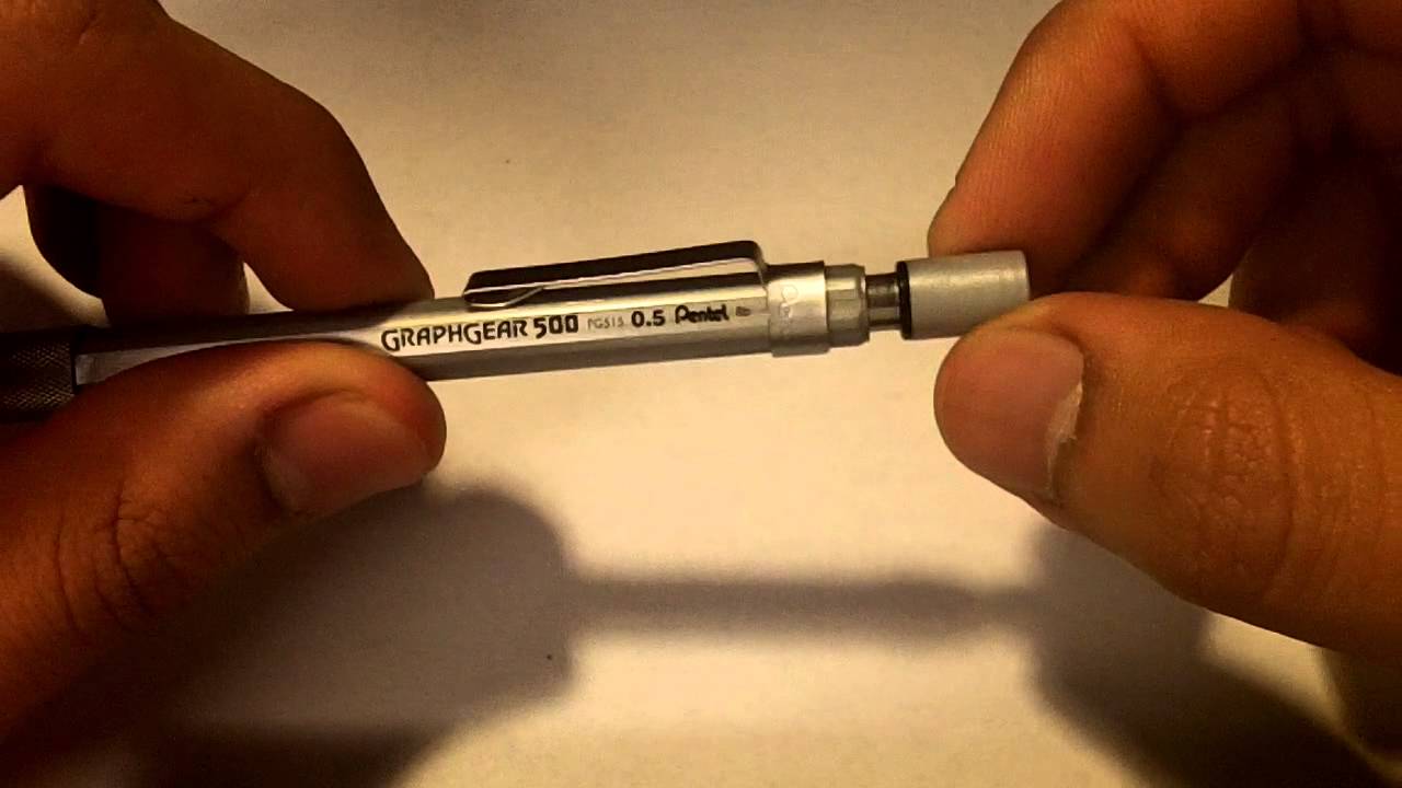 Pentel Graph Gear 500 PG515 Review YouTube