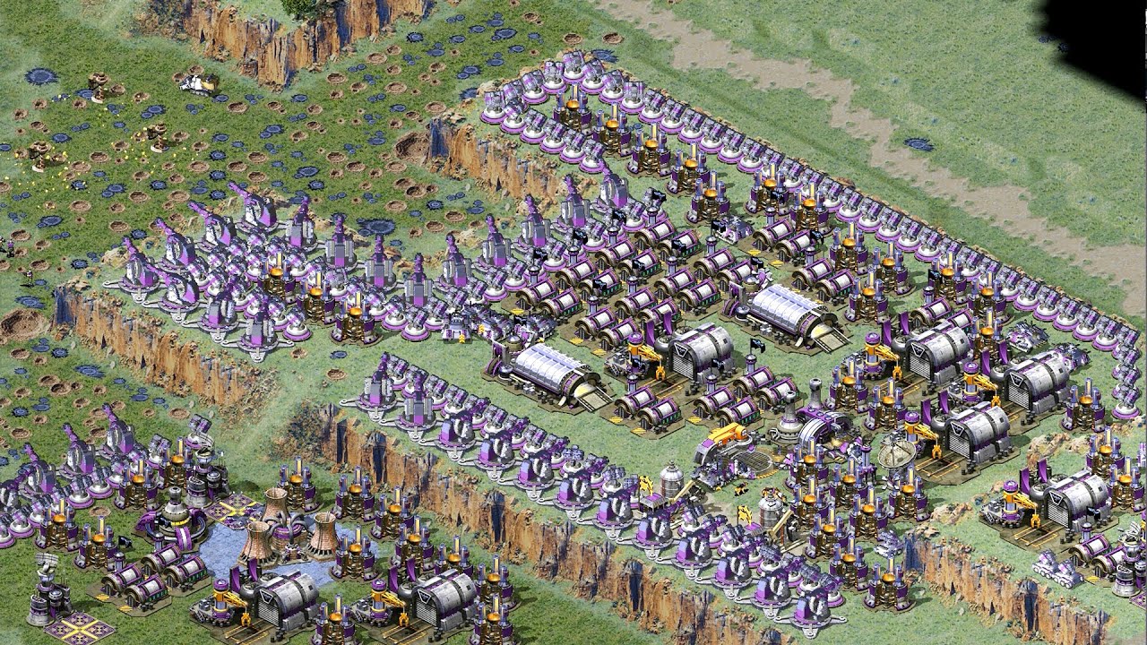 Yuri's Revenge Red Alert 2 River Crossing New Map Super Extra Hard AI ...