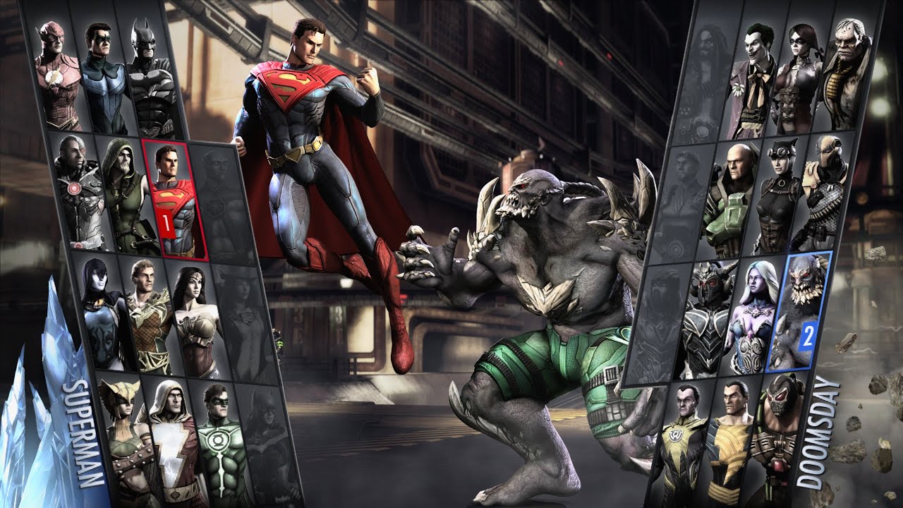 Cyborg Superman vs Doomsday Injustice 2 - YouTube