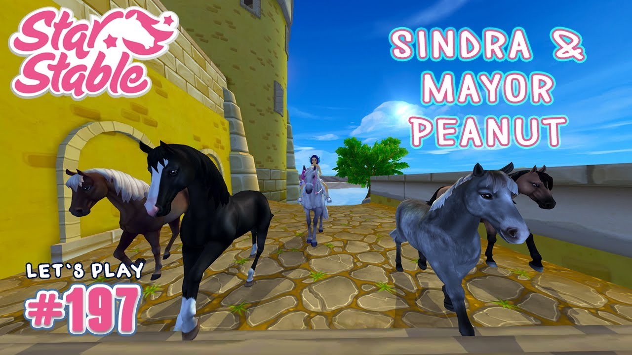 Let's Play Star Stable #197 [SINDRA & MAYOR PEANUT] - YouTube