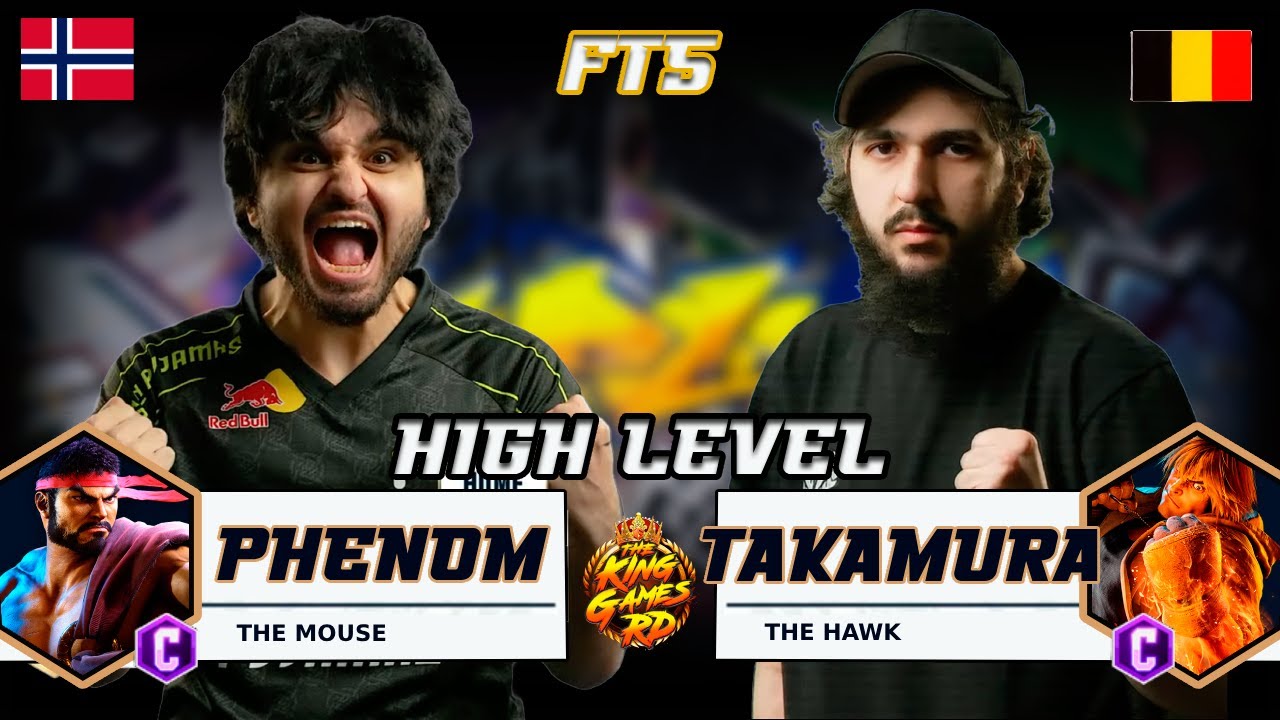 🔥SF6 PHENOM (ryu) vs TAKAMURA (ken) High Level Street Fighter 6🔥 - YouTube