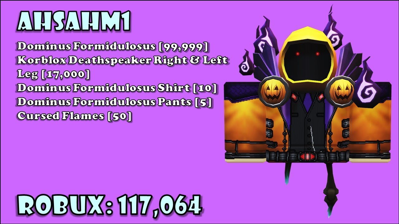 Dominus Formidulosus Rich Roblox Outfits [Episode #208] - YouTube