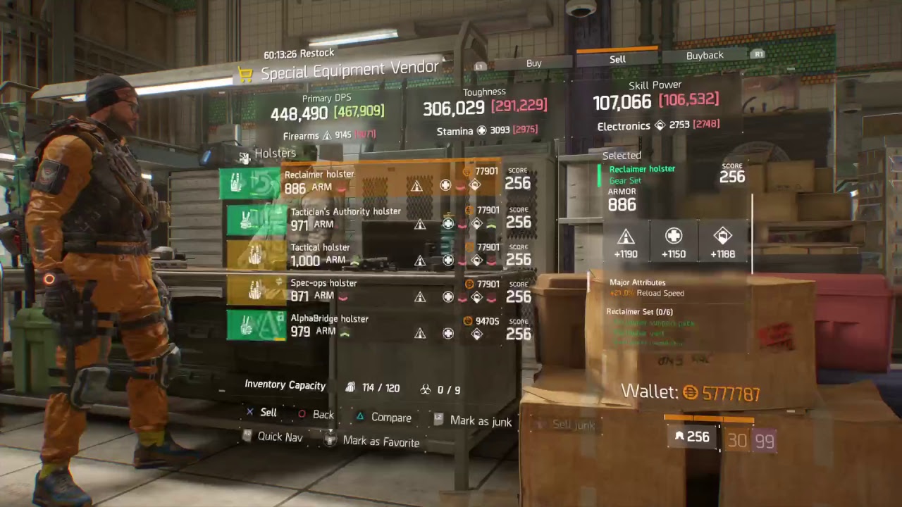 The Division 1.6.1 Predators Mark Insane SMG DPS Build Live Last Stand ...