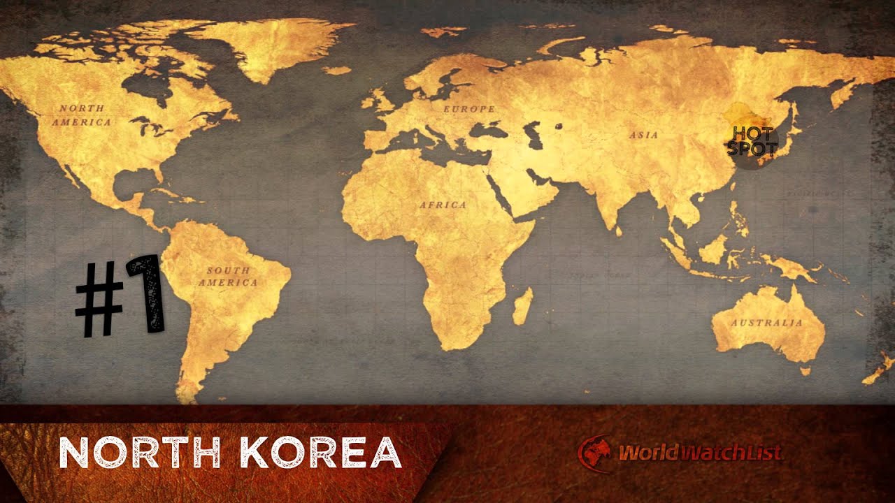 Open Doors Australia | 2014 World Watch List - Hotspots - YouTube