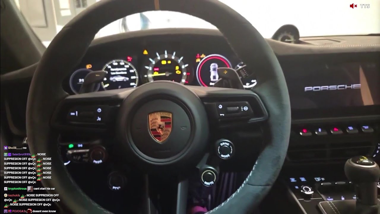 xQc Shows the Inside of his Brand New 𝘗𝘰𝘳𝘴𝘤𝘩𝘦 911 𝘎𝘛3 𝘙𝘚 - YouTube