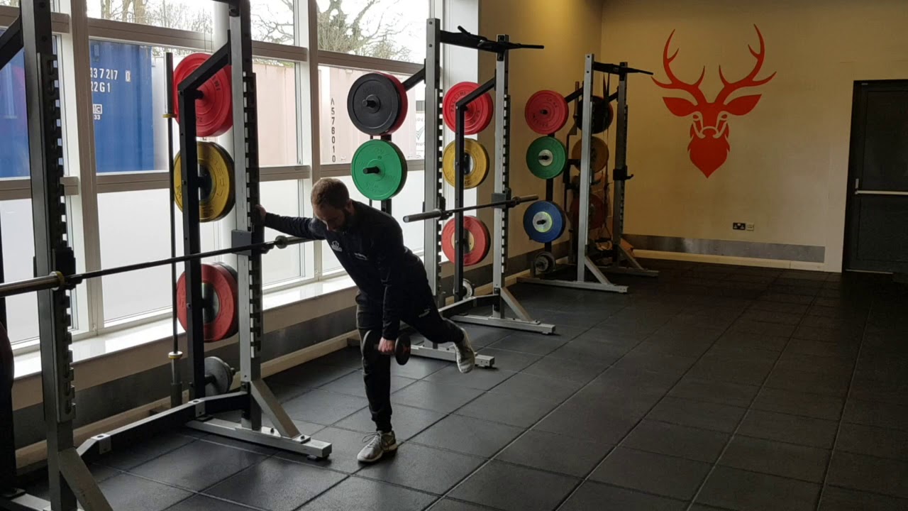 Hand Supported Single Leg RDL - YouTube