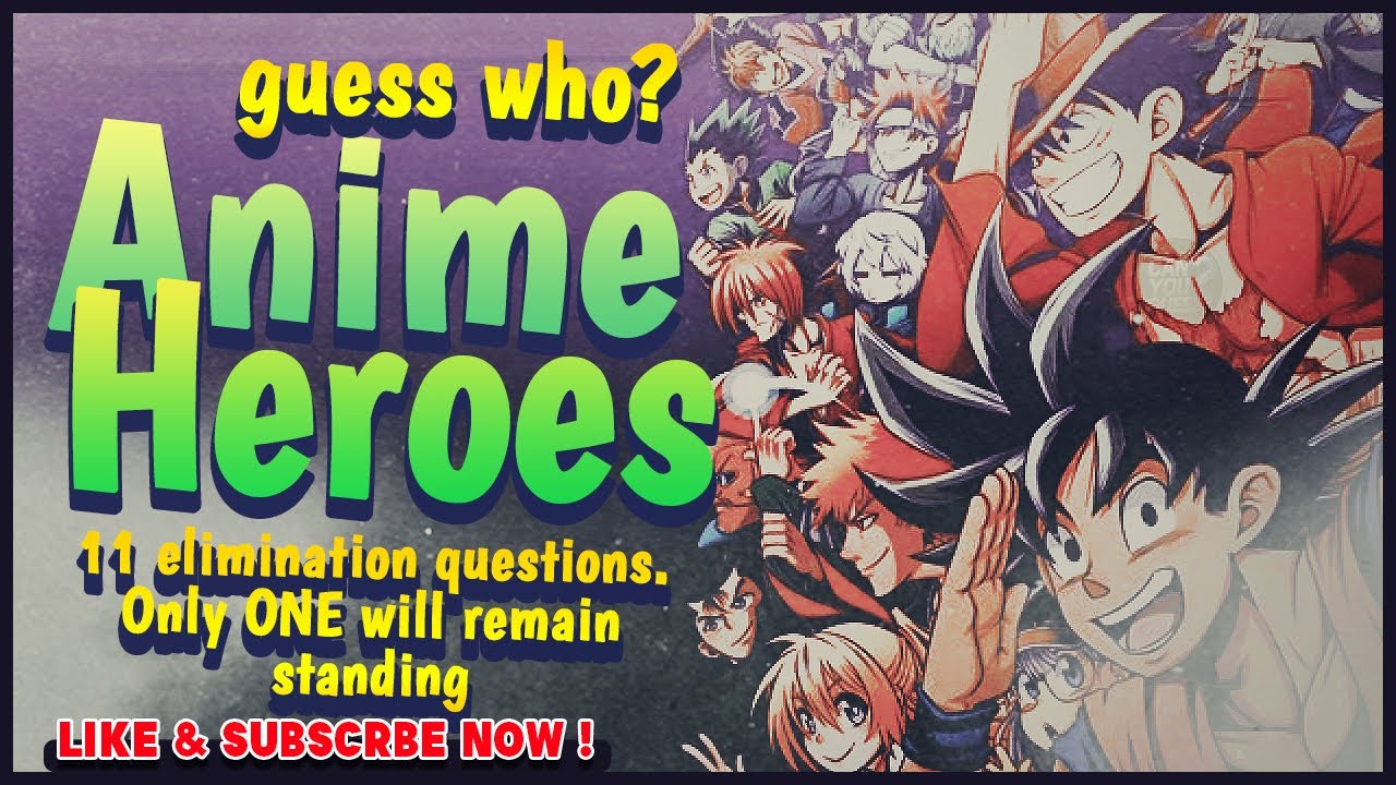 Last Anime Hero Standing — Shonen Legends Quiz ⚔️ - YouTube