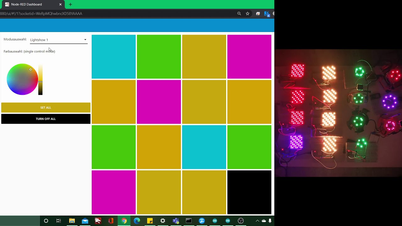 Swimming Pixel - Launchpad Lightshow Abgabe WS2020 - YouTube