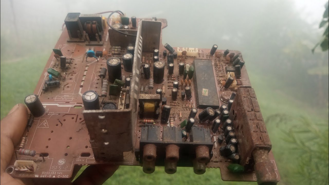 I Built Cool Circuits Inside a CRT TV - YouTube