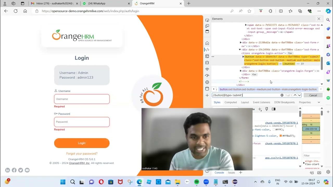 Day007_Part1_Advanced xpaths Selenium Proxy Interview support Sudhakar +91-9294052778 - YouTube