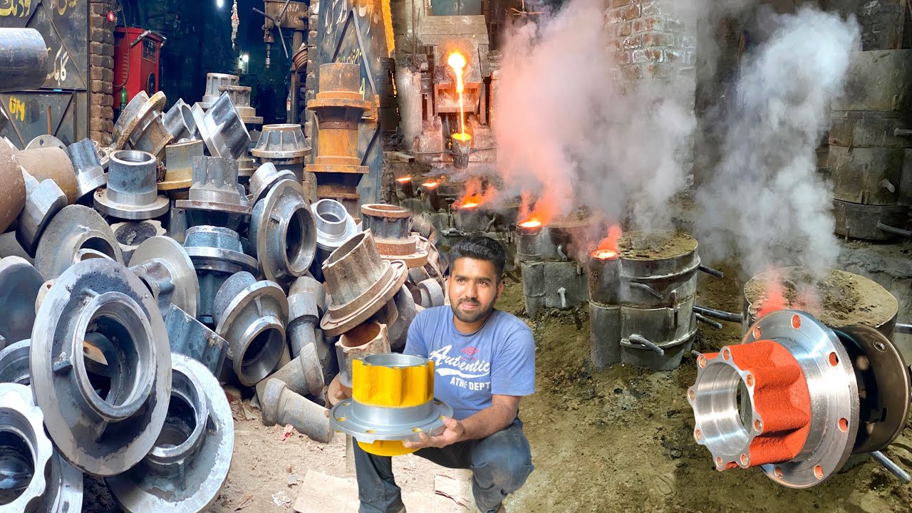 WHEEL HUB Manufacturing Process in Heavy Duty TRUCK Factory | Wheel HUB ...