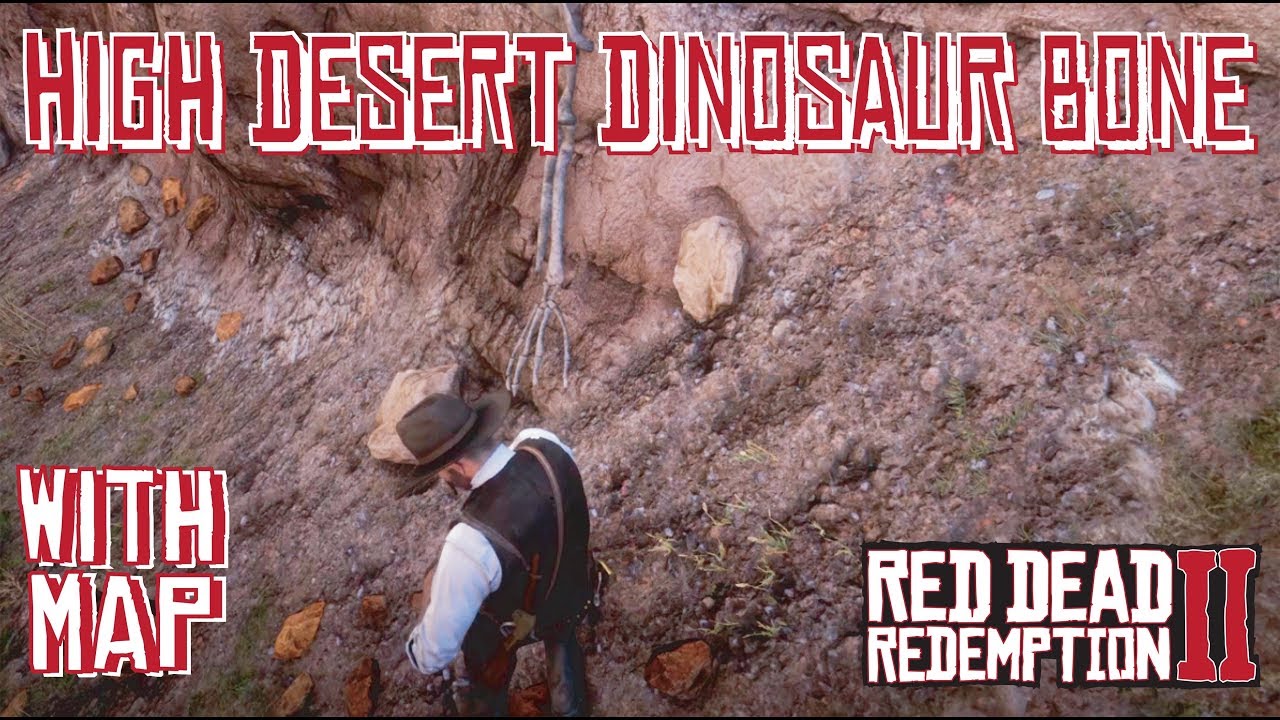 Cholla Springs High Desert Dinosaur Bone Location Red Dead Redemption 2 ...
