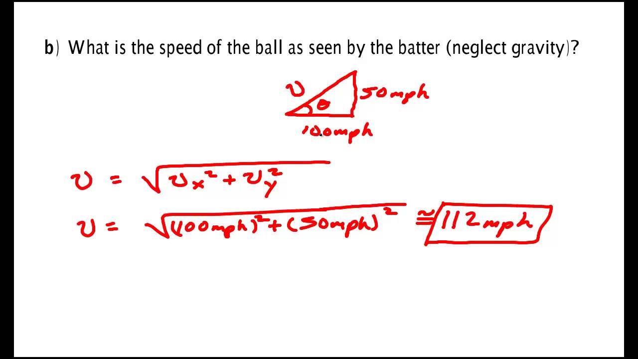 Velocity Transformations Part 2 - YouTube