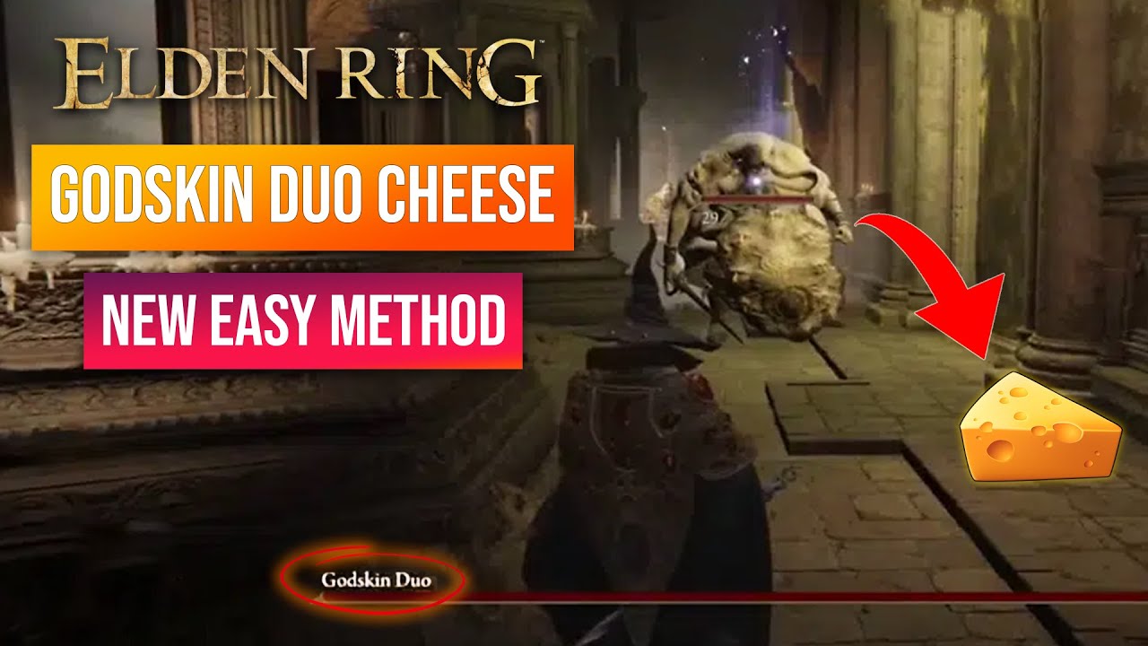 Elden Ring Godskin Duo Cheese! 100,000,000 Runes | Just In 2 Minutes ...