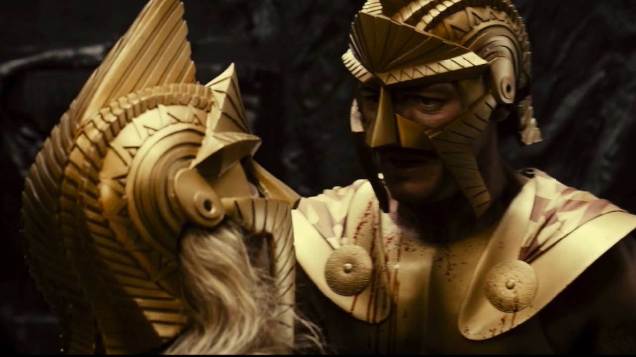 Luke Evans, Henry Cavill & Mickey Rourke - Movie - Immortals Fight ...