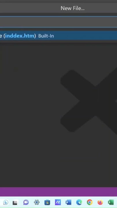 1) Astuce VS Code : ! + tab = infrastructure minimum html - YouTube