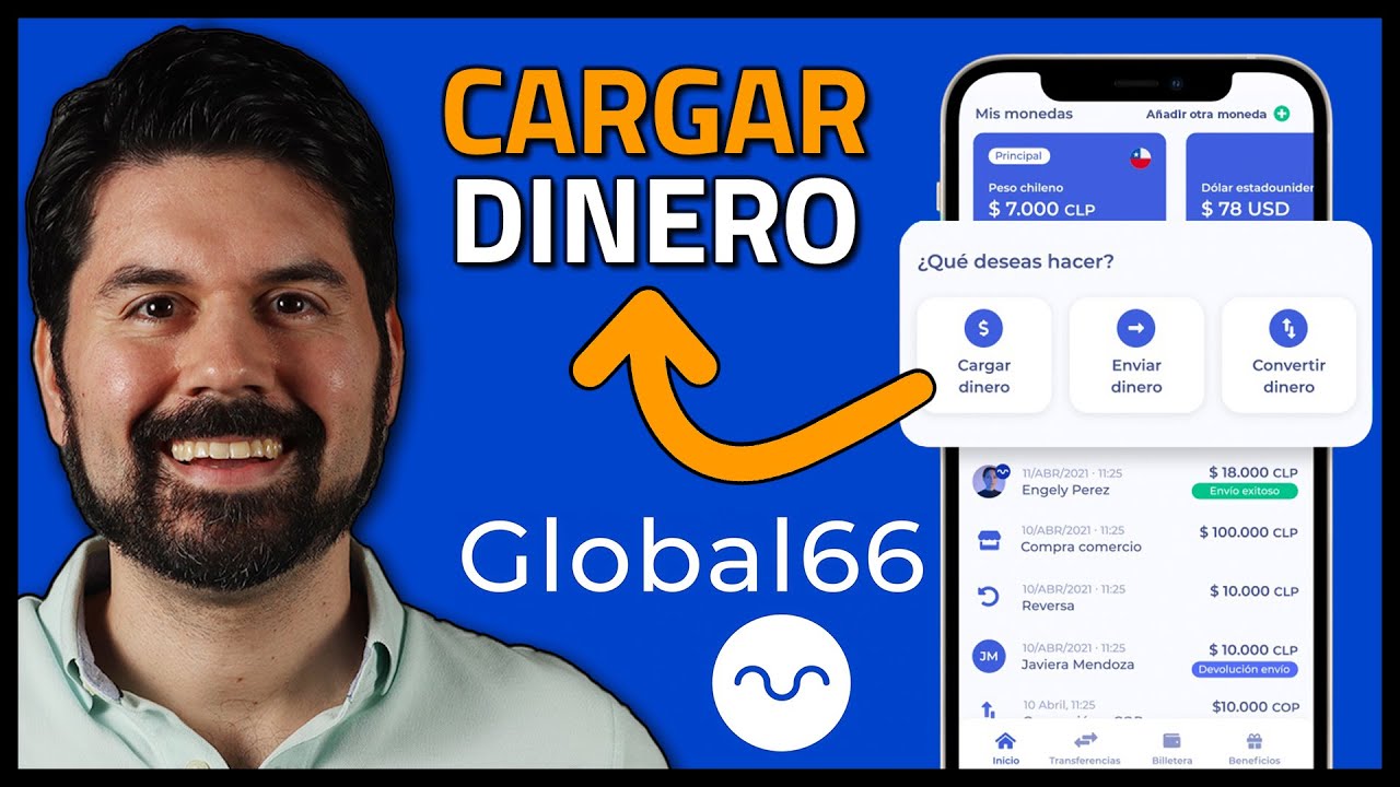 Cómo CARGAR / FONDEAR dinero en Global66? GUÍA paso a paso - YouTube