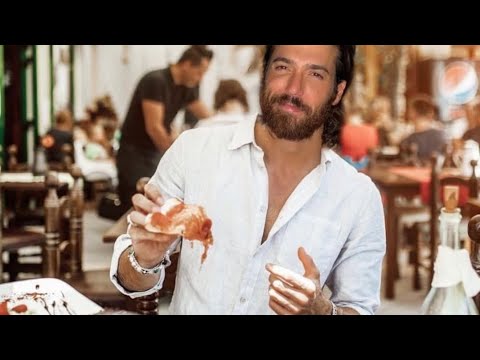 Can Yaman having breakfast in this morning in Budapest cafe💥 - YouTube