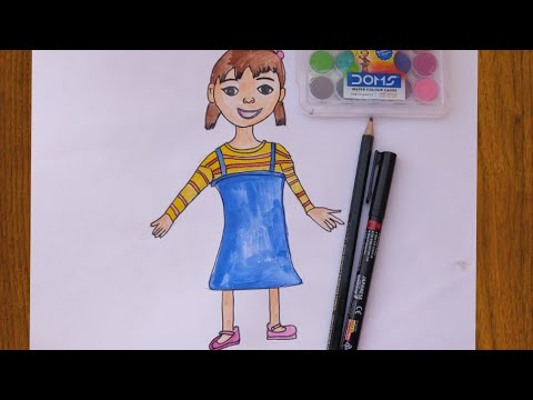Tian tian cartoon drawing | Chutti tv - YouTube