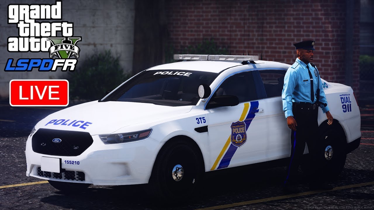 GTA 5 LSPDFR LIVE - Day 45 | Philadelphia Police Department (PPD ...