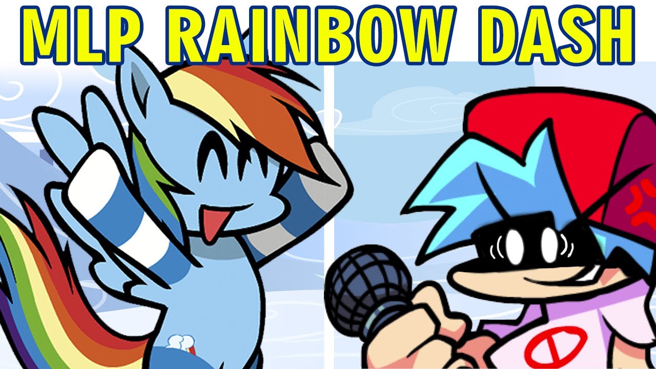 Friday Night Funkin VS My Little Pony Rainbow Dash + One Shot Cover ...